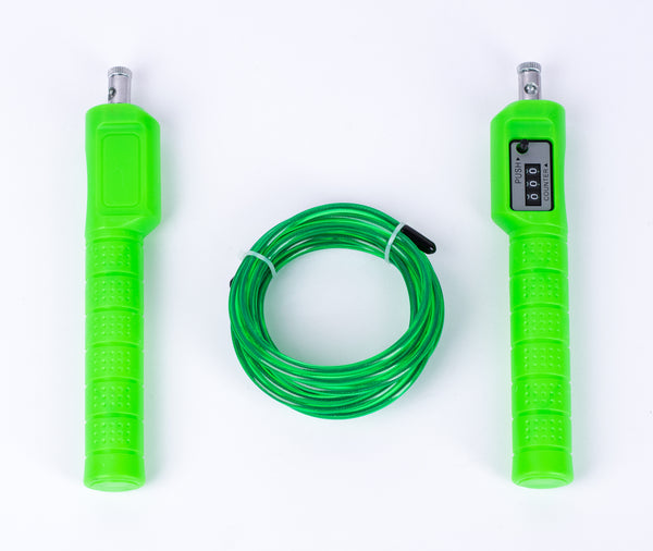 حبل نط بعداد مصنوع من الواير - لون اخضر – Kanteen store